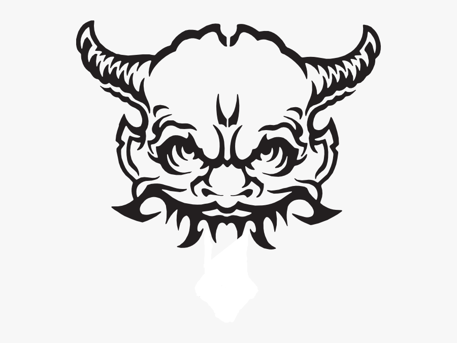 Demon Line Art Png , Free Transparent Clipart - ClipartKey