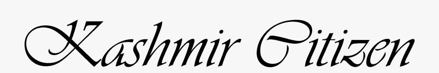 Kashmir Citizen - Calligraphy , Free Transparent Clipart - ClipartKey