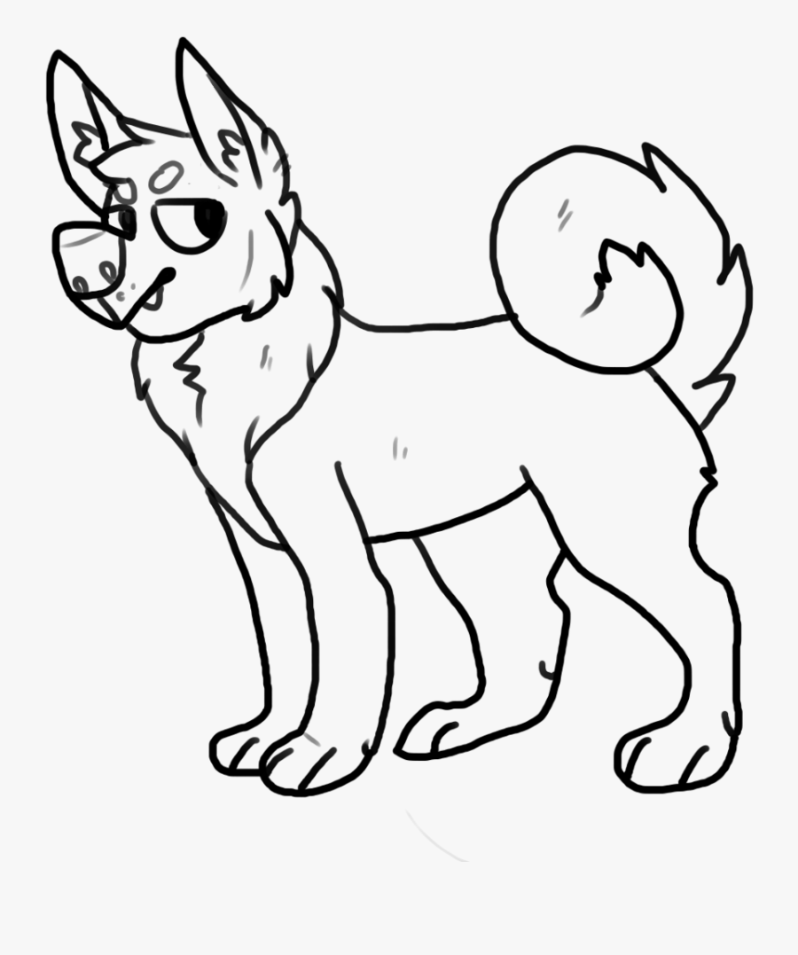 Doge Lineart Shibe Reuploaded Template Sketch Coloring Page