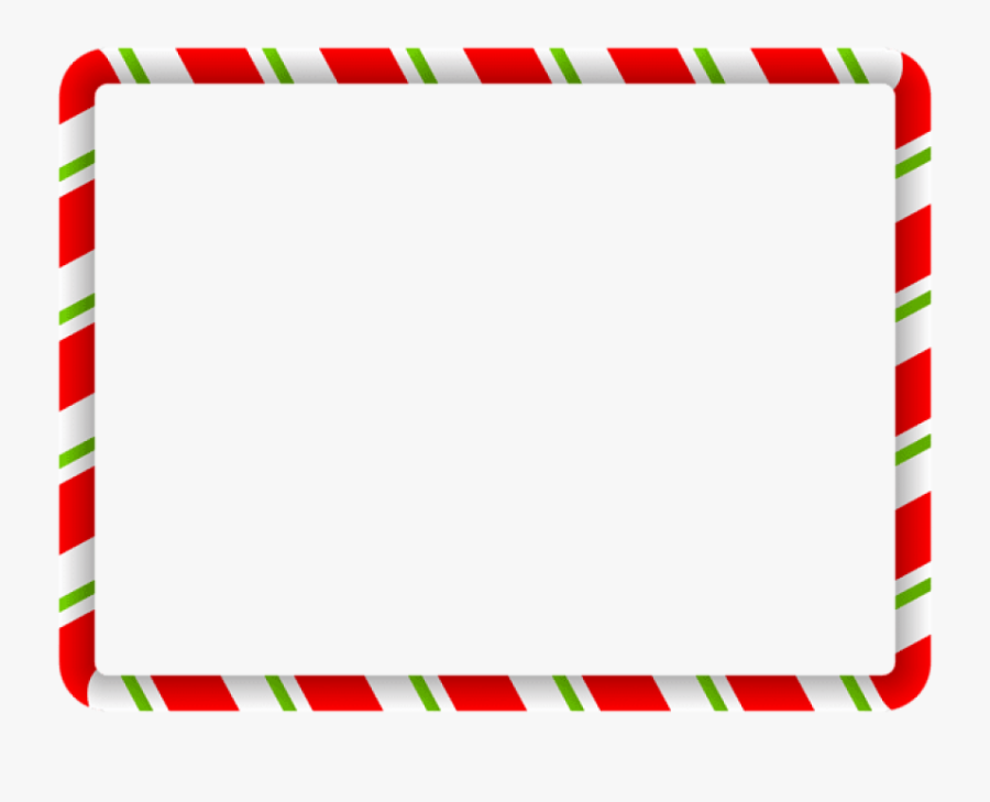 Christmas Border Green Red Png - Free Christmas Border Png , Free ...