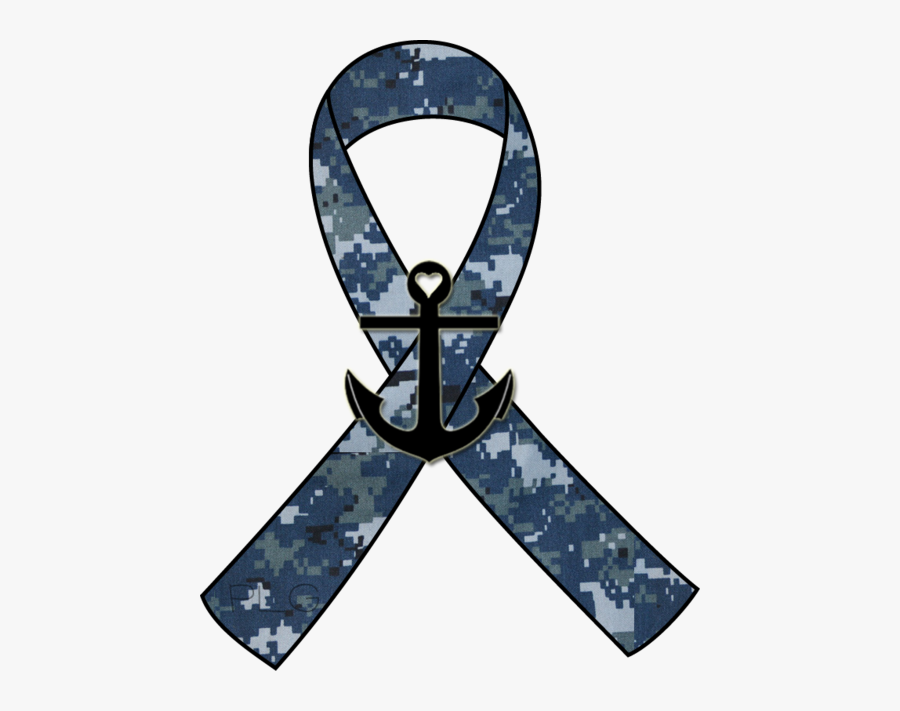 Us Navy Emblem With Black Ribbon , Free Transparent Clipart - ClipartKey