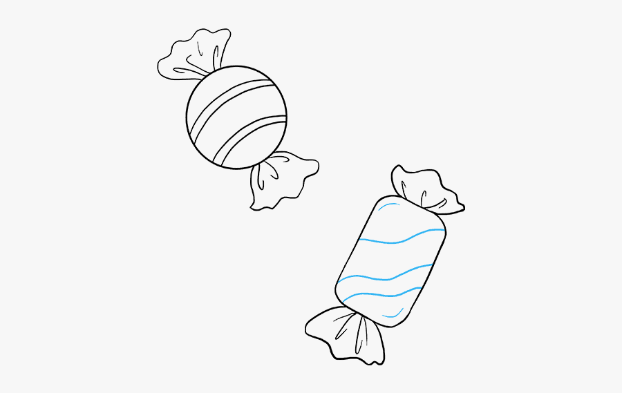 How To Draw Candy - Drawing Of Candy , Free Transparent Clipart ...
