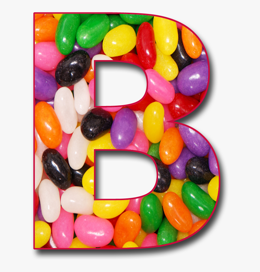 Jelly Bean Letters , Free Transparent Clipart - ClipartKey