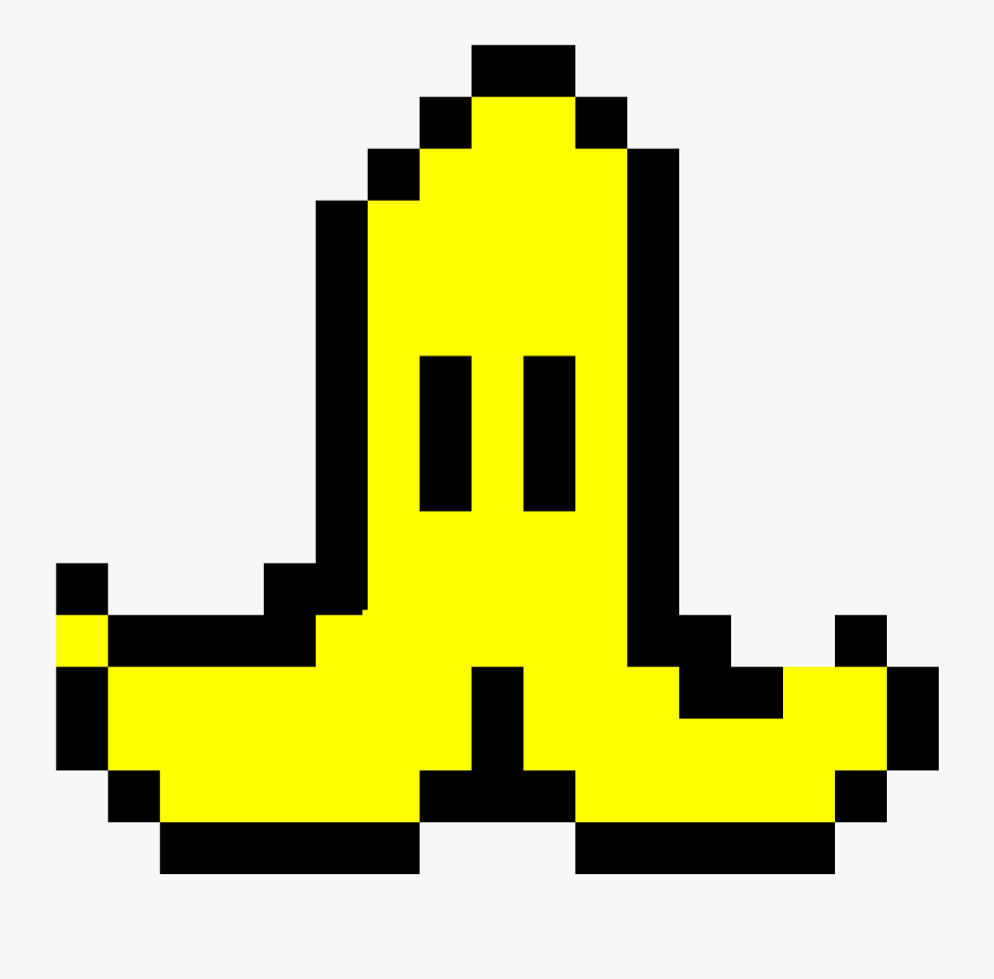 Mario Pixel Art Banana , Free Transparent Clipart - ClipartKey