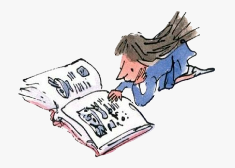 Matilda Sticker Clipart , Png Download - Matilda Quentin Blake ...