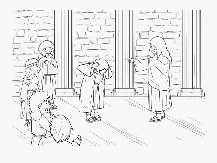 Bible Storying Ccx Free Photo - Mark 3 Coloring Page , Free Transparent ...