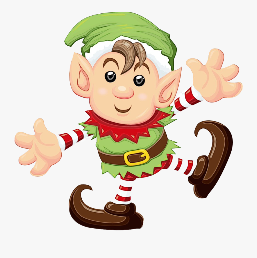 Santa Elves Transparent Png - Transparent Background Christmas Clip Art ...
