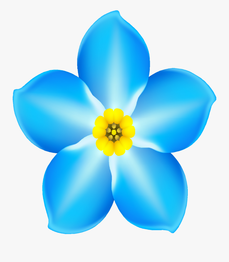 Forget Me Not Cafe Clip Art - Forget Me Not Vector , Free Transparent ...