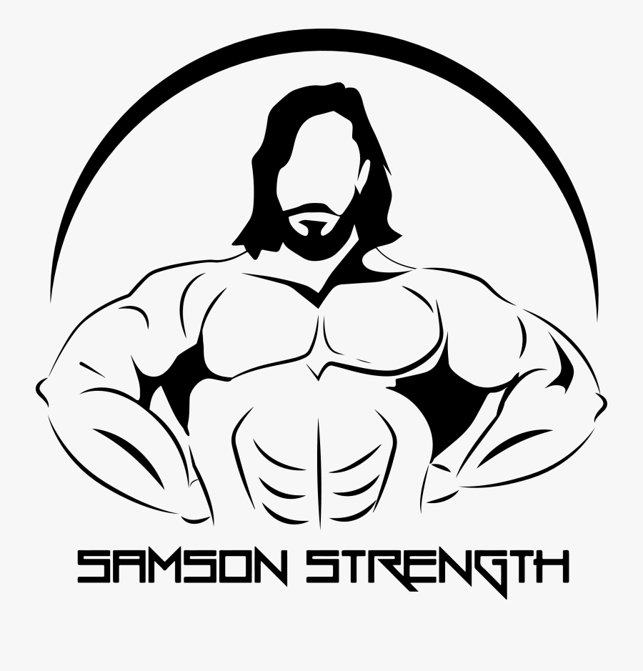 Samson Drawing Strength , Free Transparent Clipart - ClipartKey