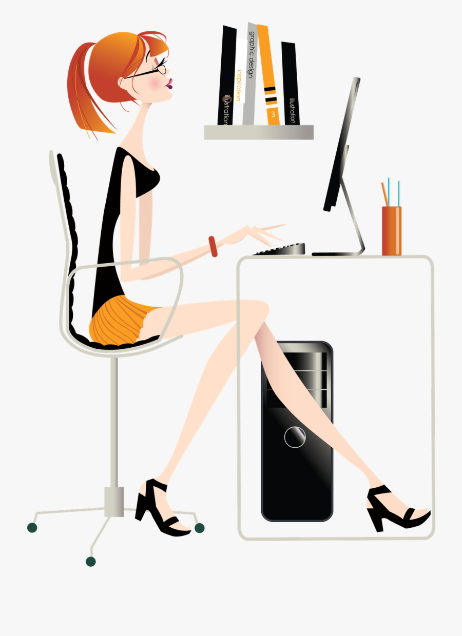 Writer Girl Png , Free Transparent Clipart - ClipartKey