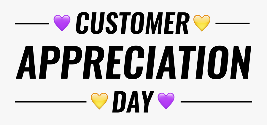 Customer Appreciation Day , Free Transparent Clipart - ClipartKey