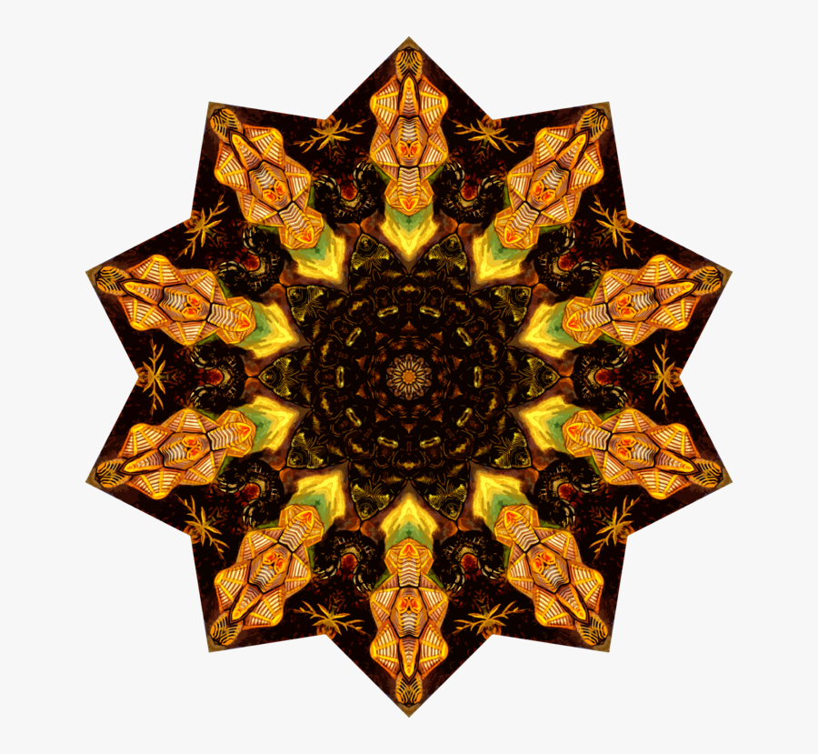 Art,symmetry,yellow - Circle , Free Transparent Clipart - ClipartKey