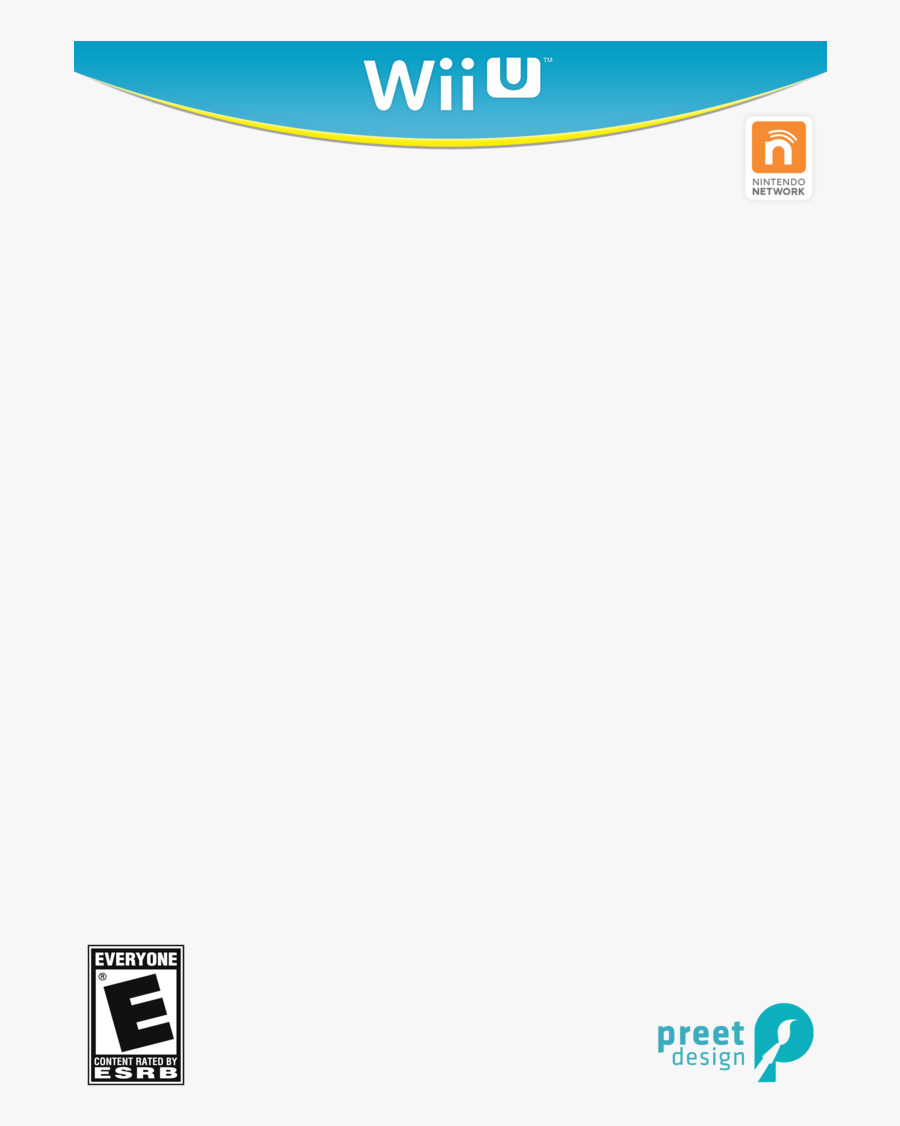 Wii U Box Art Template Wii U Game Cover Template Free Transparent 