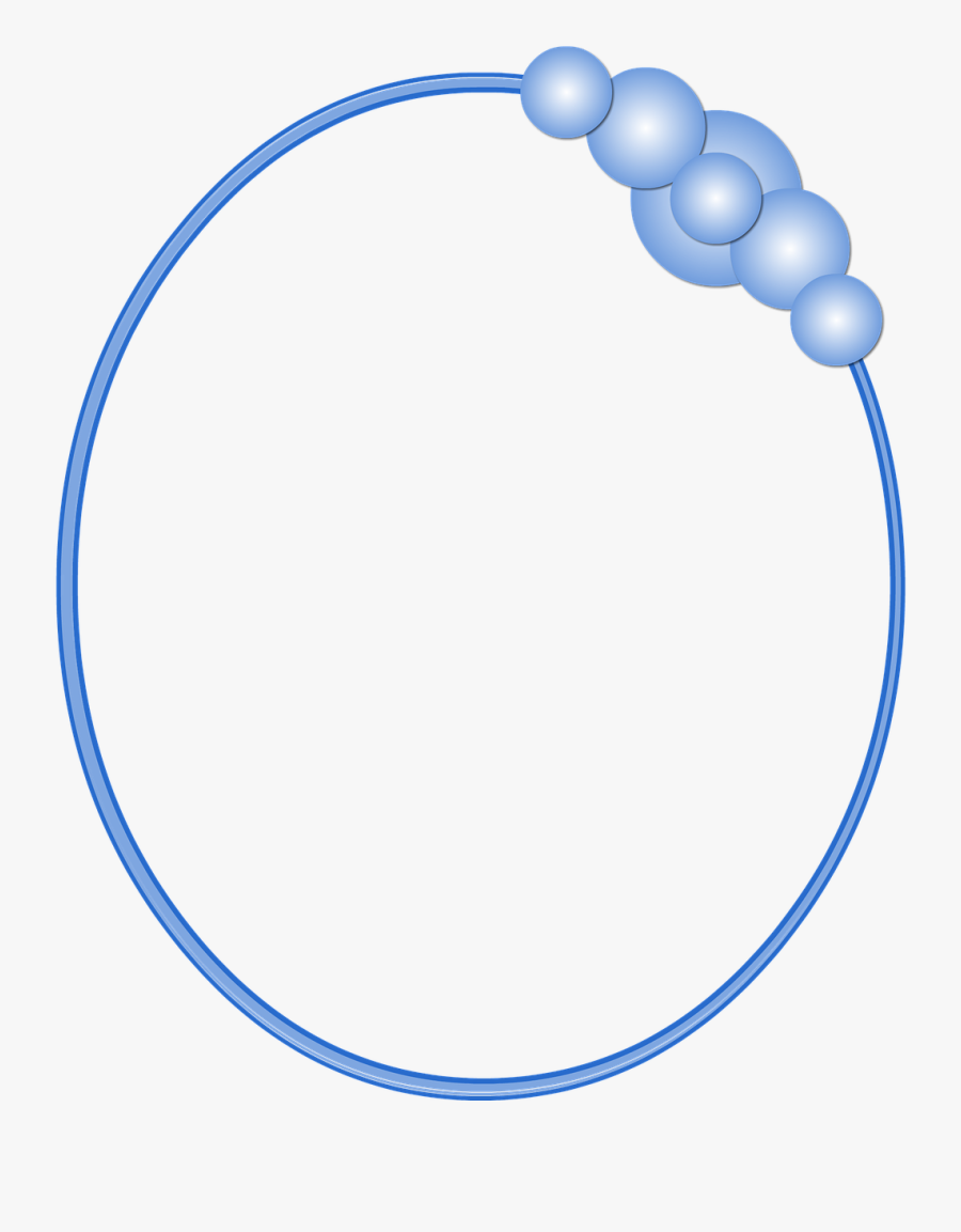 Blue Transparent Oval Frame Png , Free Transparent Clipart - ClipartKey