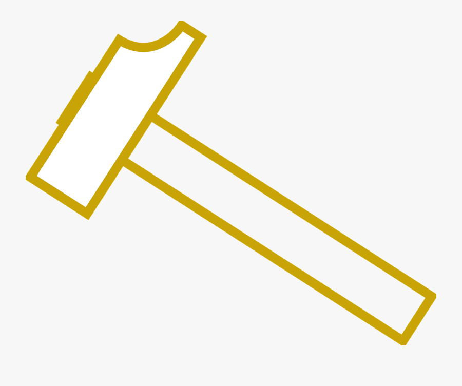 Golden Hammer Mallet Free Photo - Gold Hammer Png , Free Transparent ...
