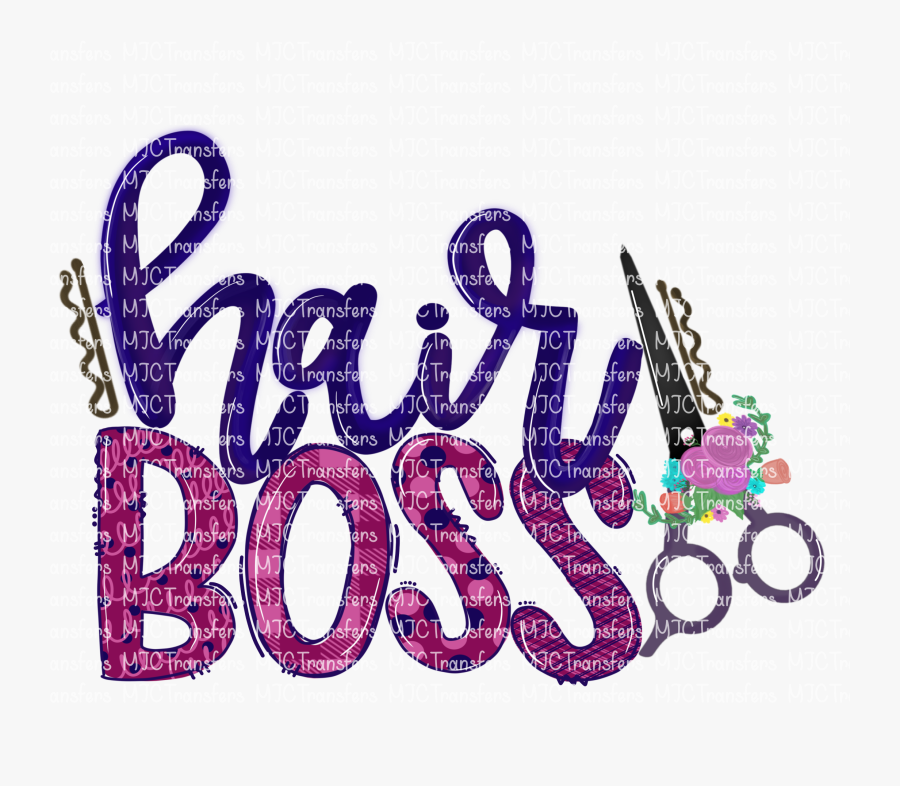 Hair Boss - Illustration , Free Transparent Clipart - ClipartKey
