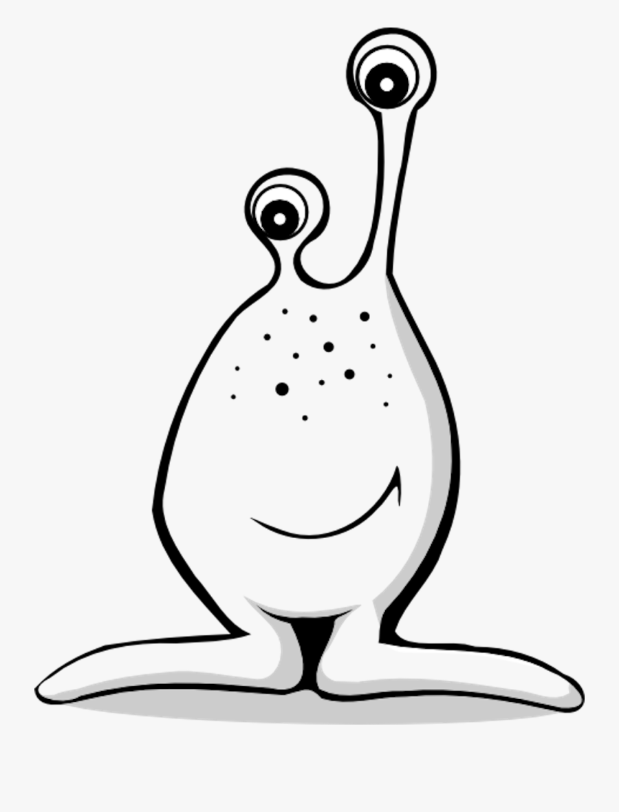 Alien Clipart Black And White , Free Transparent Clipart - ClipartKey