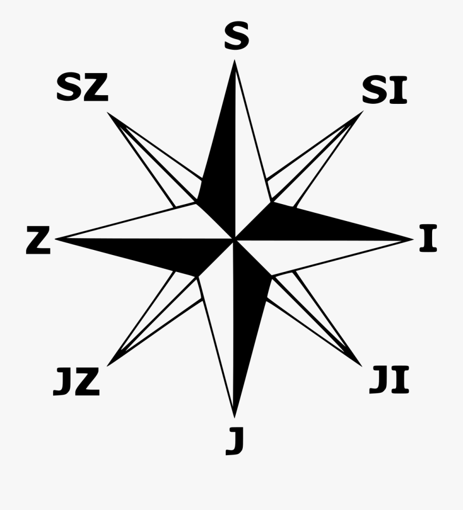 Compass Rose , Free Transparent Clipart - ClipartKey