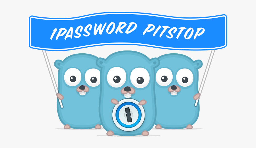 1password Pitstop Gophers , Free Transparent Clipart - ClipartKey