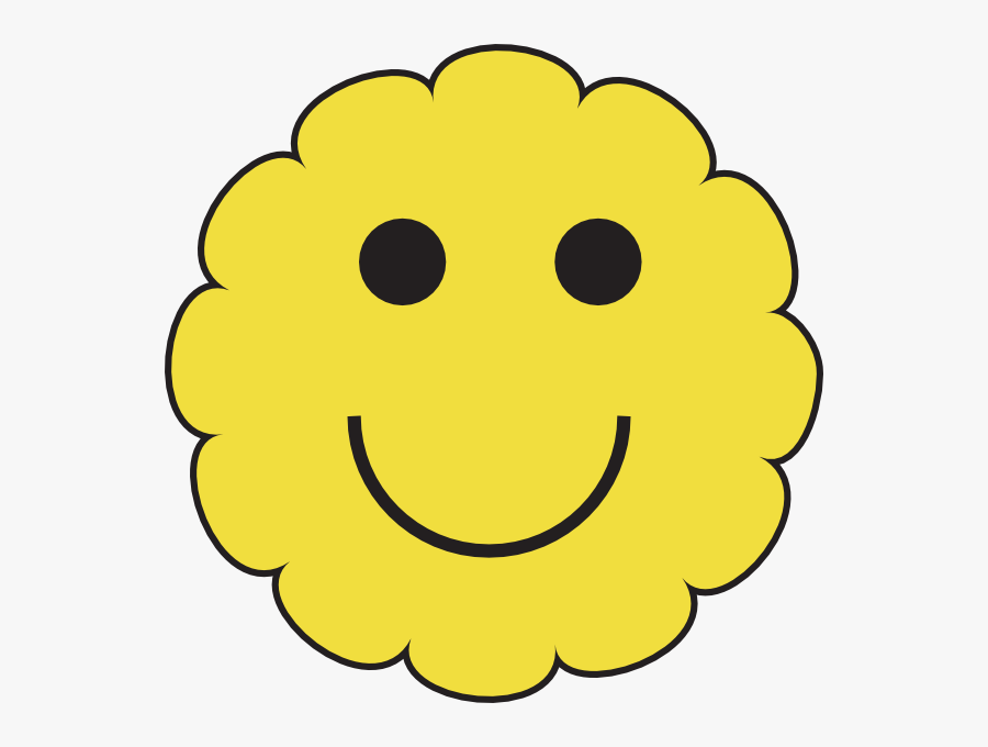 Sunny Smiley Face Svg Clip Arts - Cartoon Smiley Face Png , Free ...