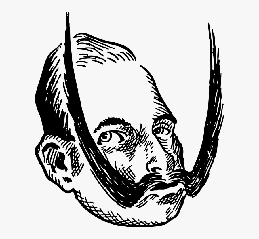 Line Art,head,art - Kaiser Wilhelm Clipart , Free Transparent Clipart ...