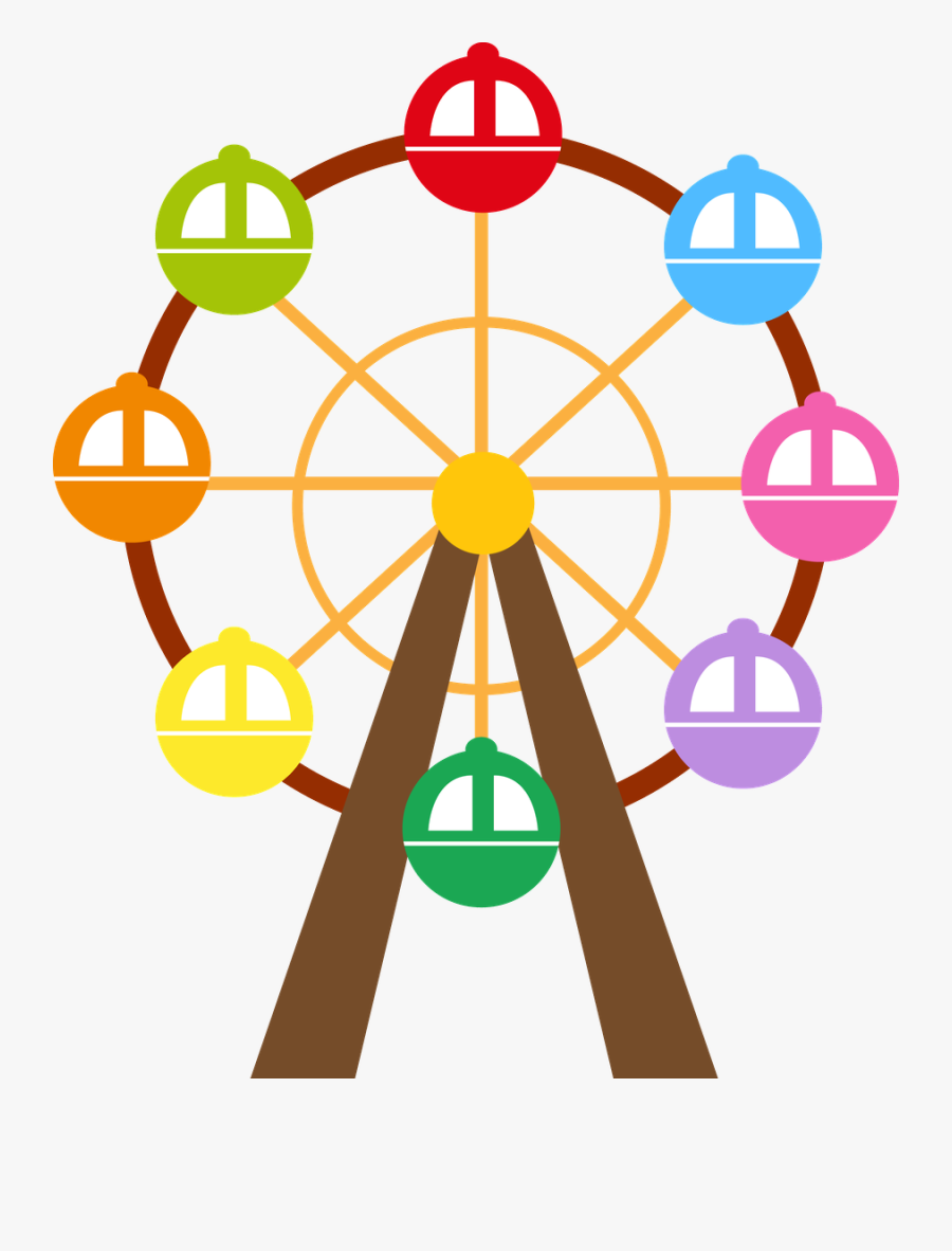 Fun Time Clipart Interesting - Ferris Wheel Carnival Clipart , Free ...