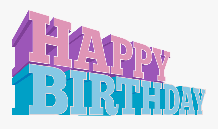 View Full Size - Happy Birthday Logo Design Png , Free Transparent ...