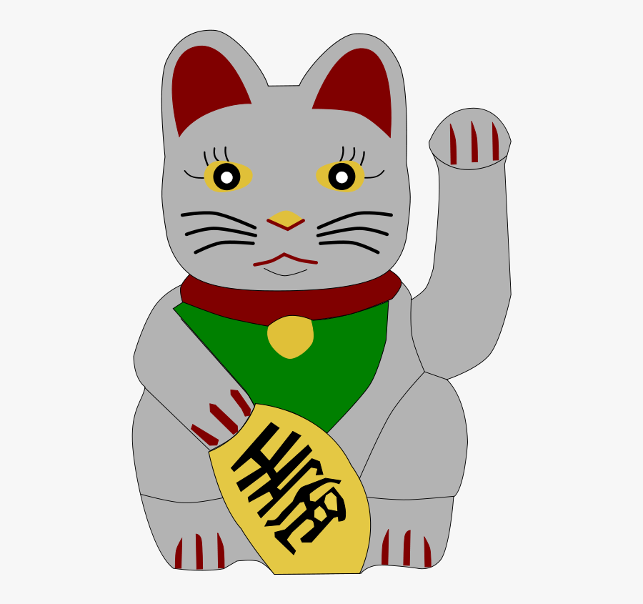 Chinese Lucky Cat Clip Art , Free Transparent Clipart - ClipartKey
