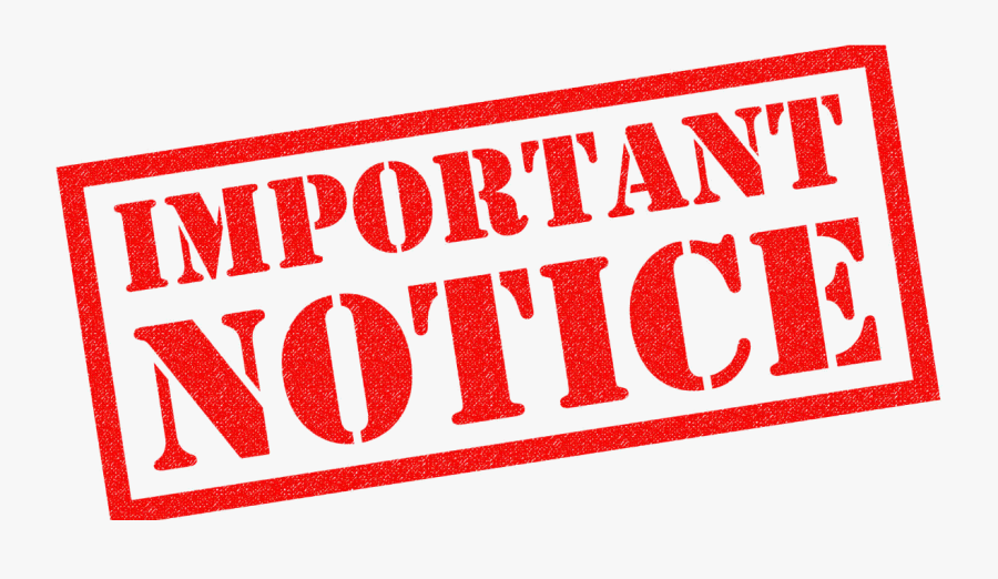 Notice Png , Free Transparent Clipart - ClipartKey
