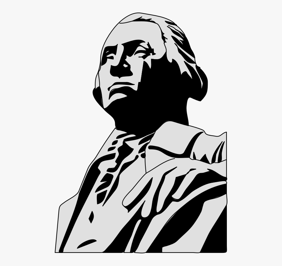 Transparent George Washington Clipart Vector - George Washington Vector ...