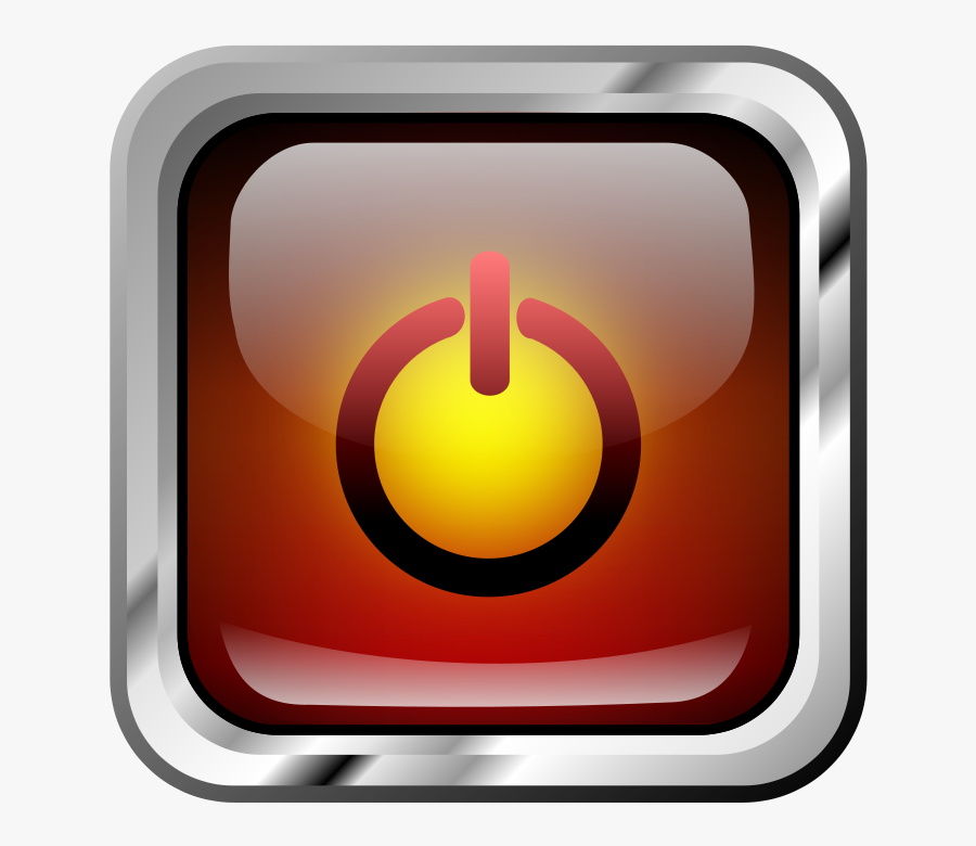 Icon Red Multimedia Power - Icon , Free Transparent Clipart - ClipartKey