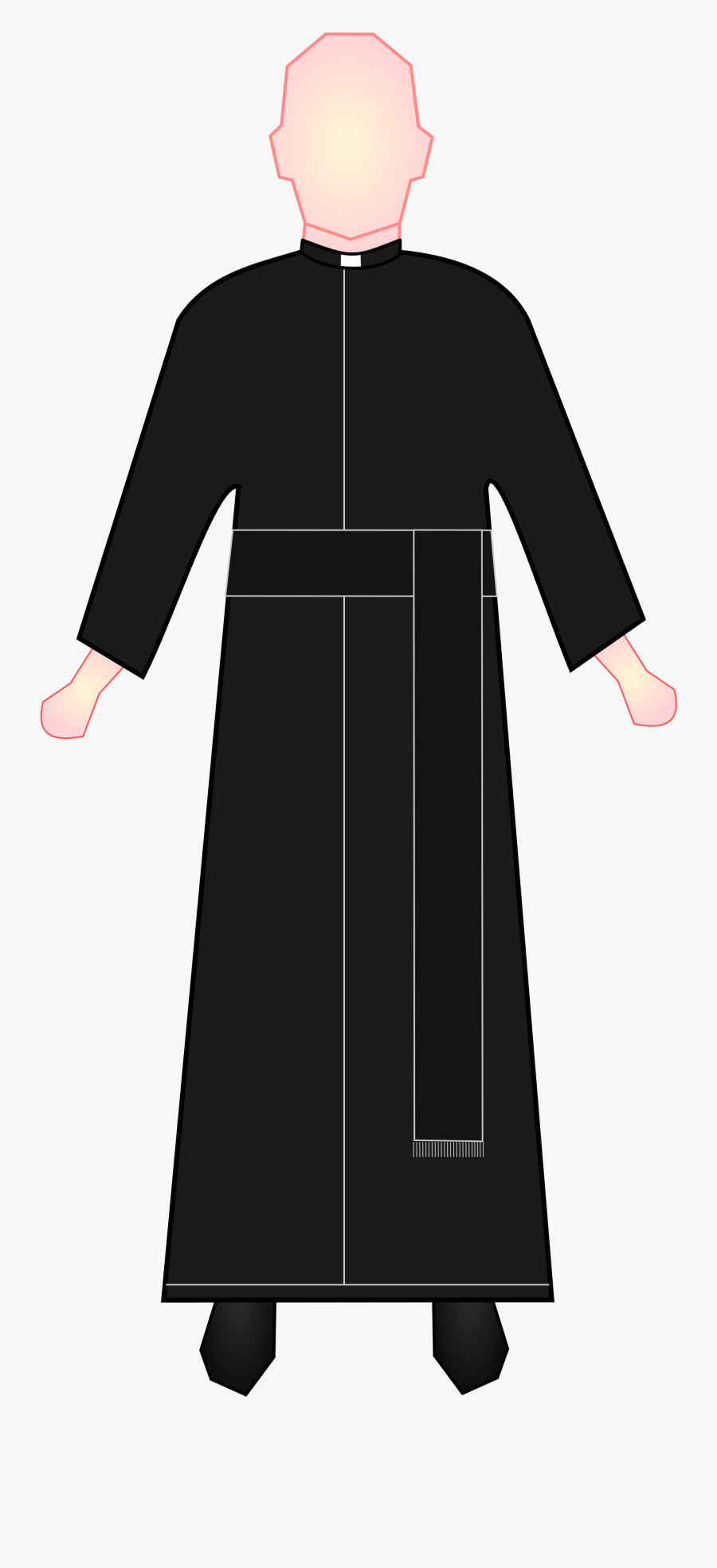 Abito Priest Clipart , Png Download - Priest Robe Png , Free ...