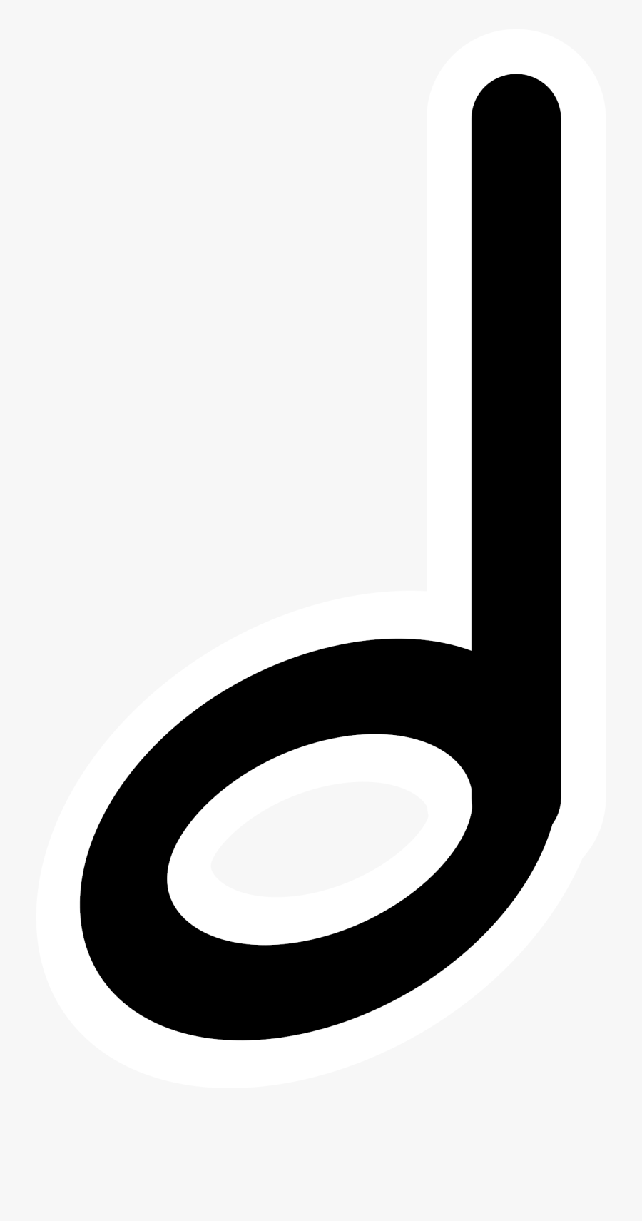 Half Note Musical Note Computer Icons Dotted Note - Circle , Free ...