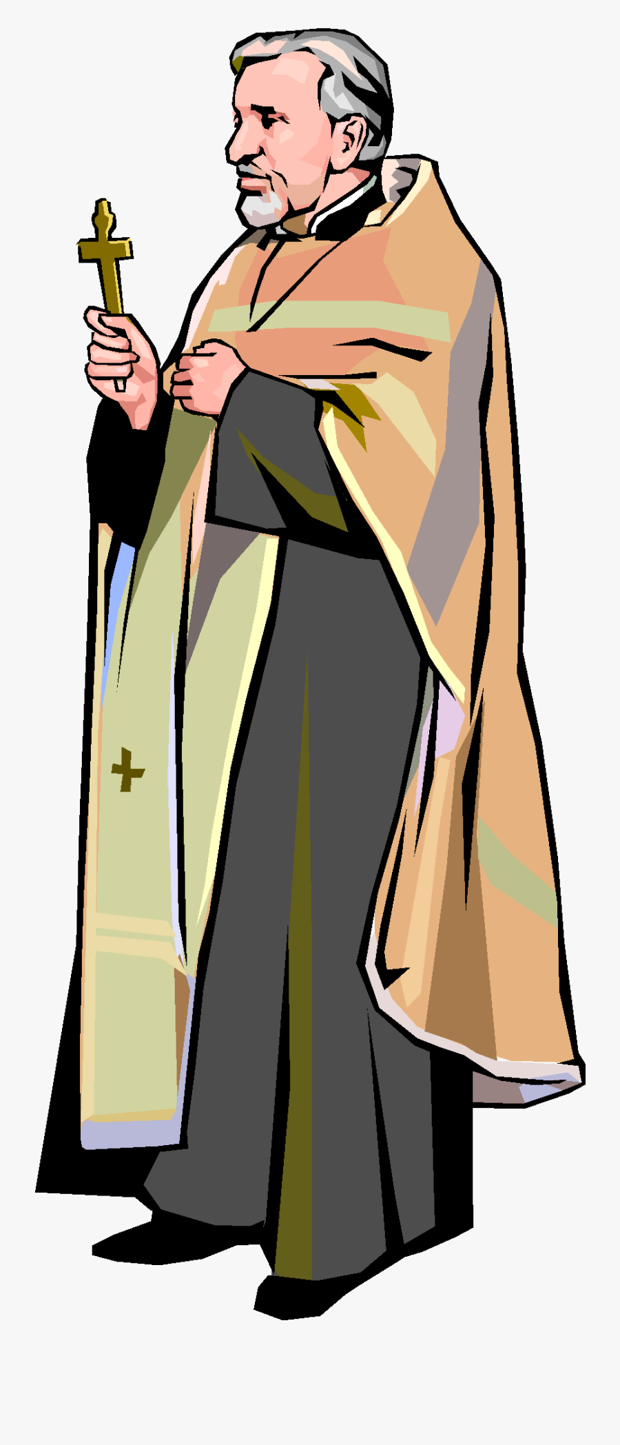 Transparent Priest Clipart - Christian Priest Png , Free Transparent ...