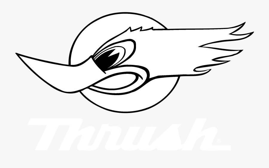 Thrush Logo Black And White - Thrush Logo , Free Transparent Clipart ...