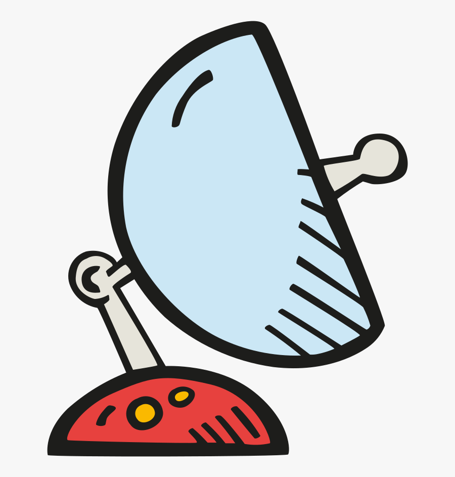 Space Satellite Dish Icon Clipart , Png Download - Satellite Dish ...