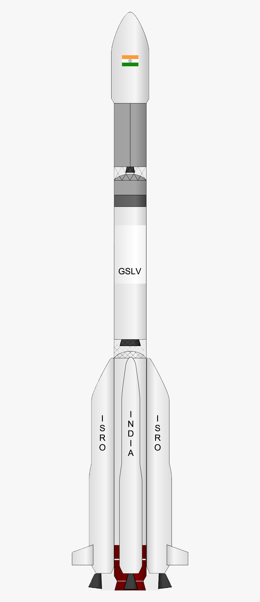 Gslv Mk2 Drawing , Free Transparent Clipart - ClipartKey