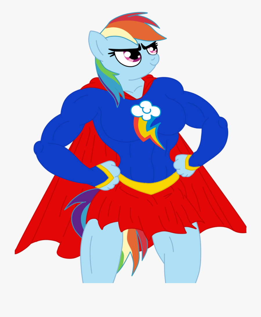 Supergirl Clipart Transparent - Rainbow Superhero , Free Transparent ...