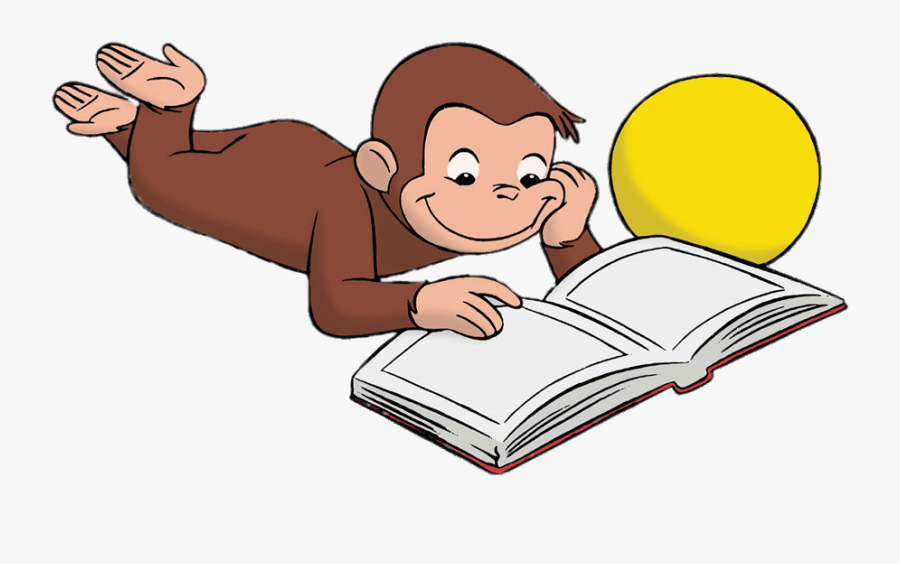 Curious George Reading - Curious George Clipart , Free Transparent ...