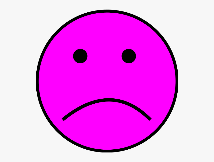 Sad Face Sad Smiley Clipart Free Images - Purple Sad Face Emoji , Free ...