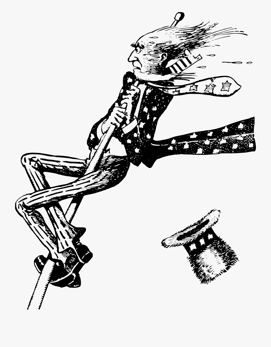 Uncle Sam On A Stick - Uncle Sam , Free Transparent Clipart - ClipartKey