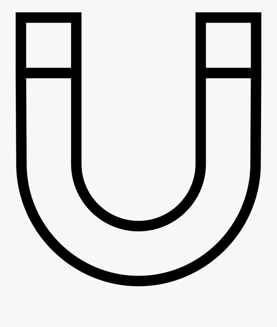 Download Magnet Horseshoe Magnets - Outline Of A Magnet , Free ...