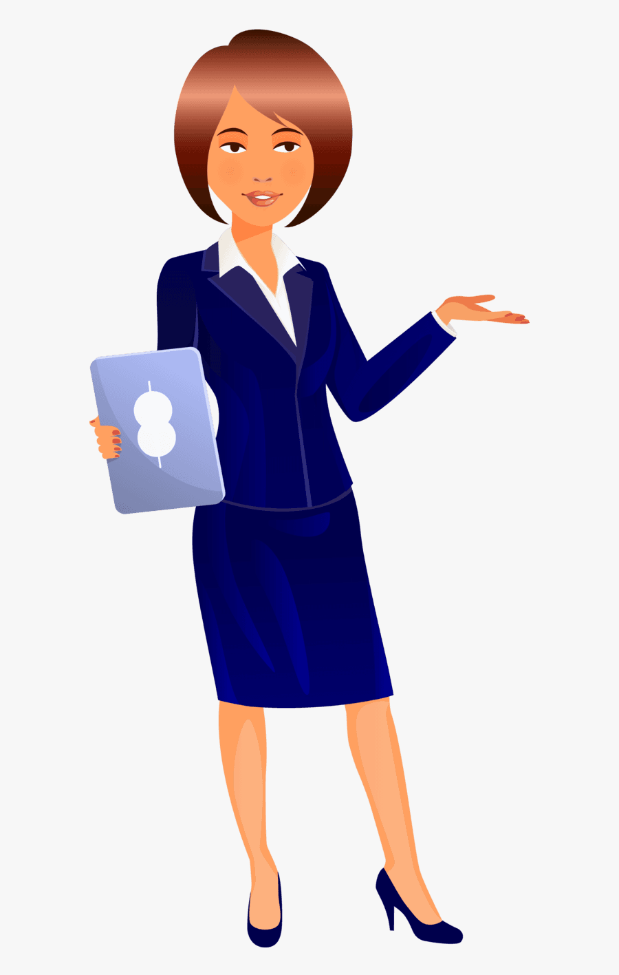 Secretary Clipart Female Social Worker - Transparent Social Worker ...