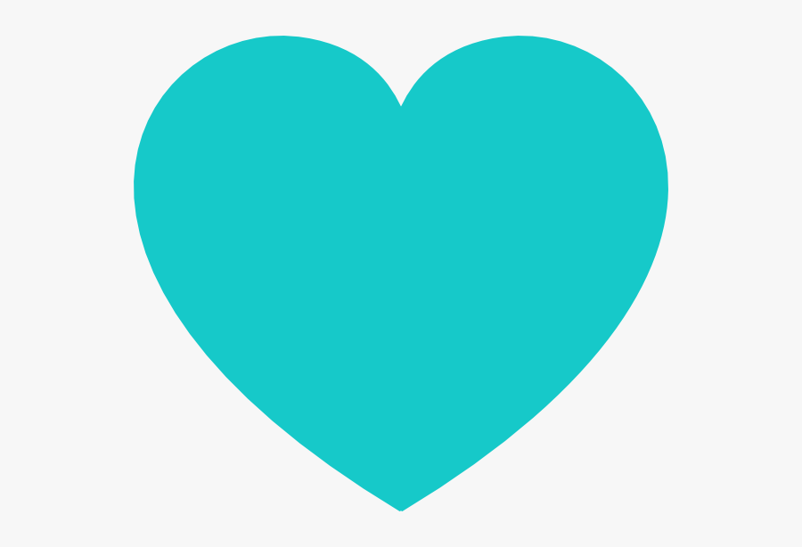 Teal Heart Clipart , Free Transparent Clipart - ClipartKey