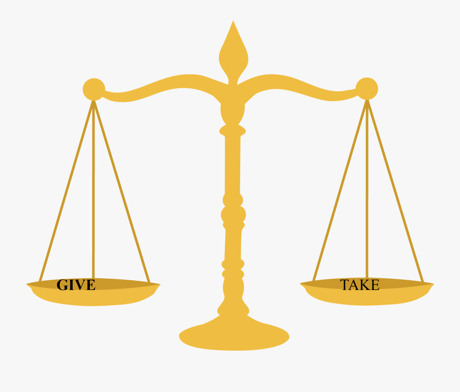 Scale Clipart Truth Transparent - Justice Weighing Scale Png , Free ...