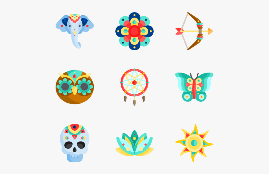 Arrow Vector Boho - Boho Icons Png , Free Transparent Clipart - ClipartKey
