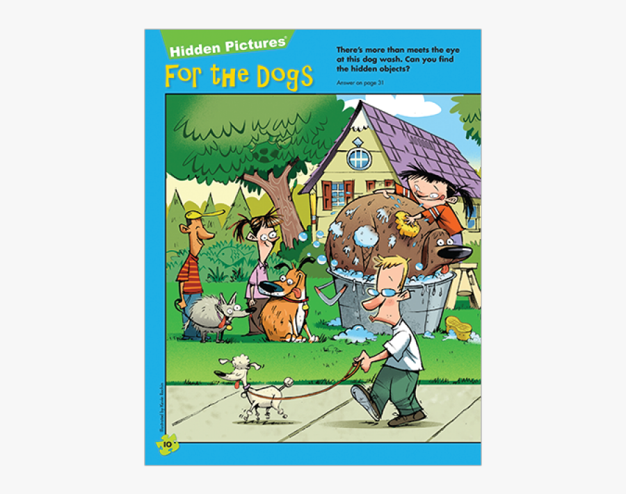 For The Dogs Hidden Pictures Puzzle - Cartoon , Free Transparent ...