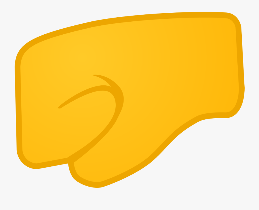 Left Facing Fist Icon - Emoji Faust , Free Transparent Clipart - ClipartKey