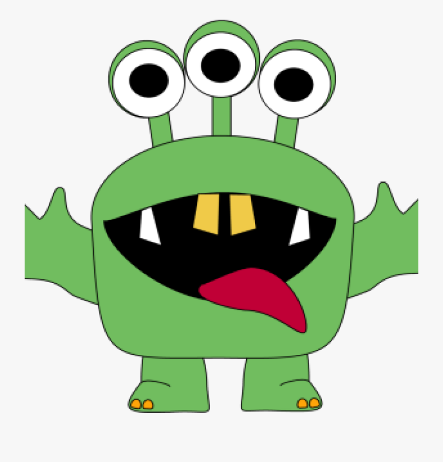 Vector Transparent Download Free Monster Clipart - Green Monster ...