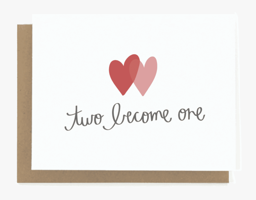 Day Two Become One , Free Transparent Clipart - ClipartKey